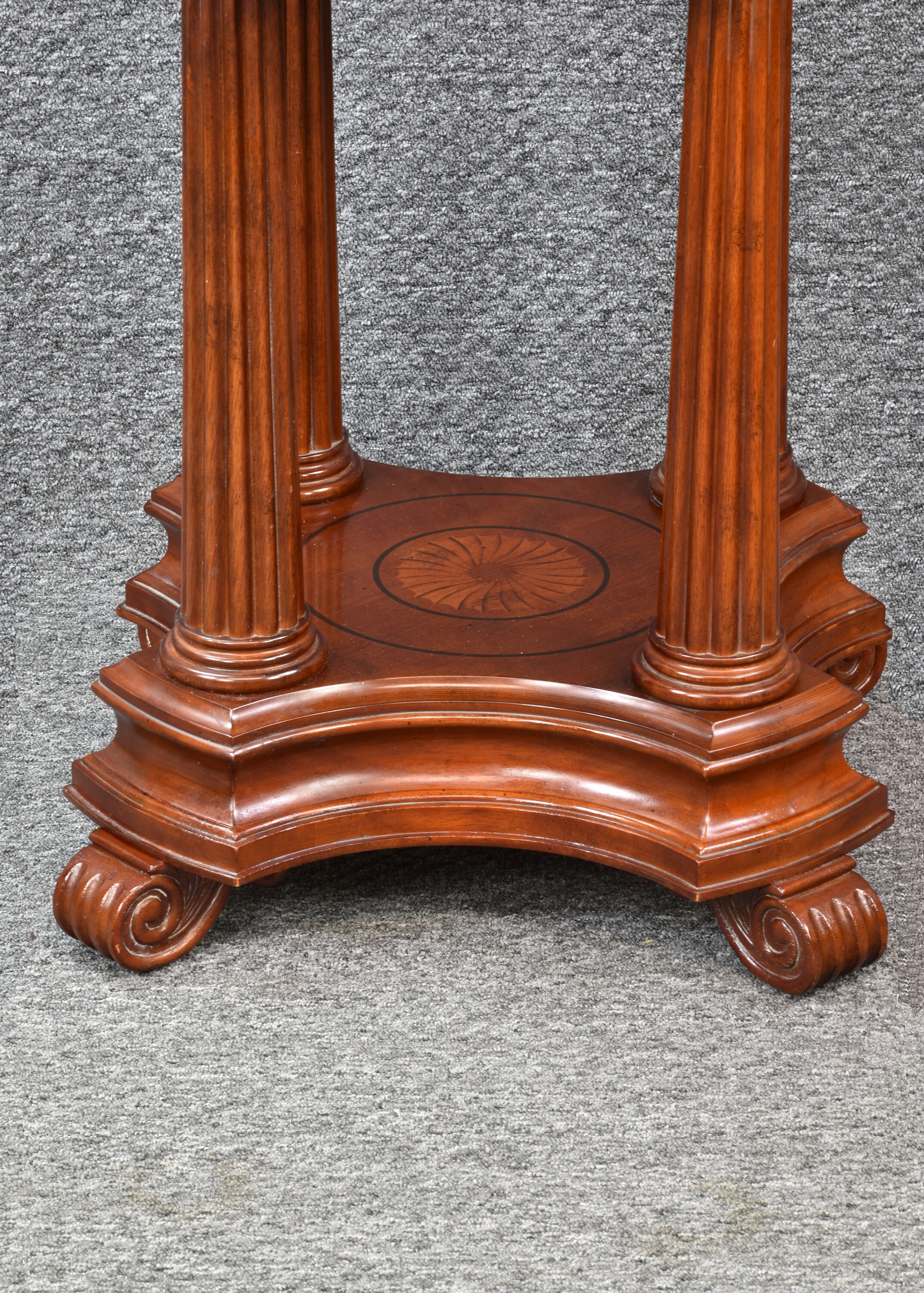 Bombay Company Traditional Neo-classical Style Cherry & Walnut Hardwood ...