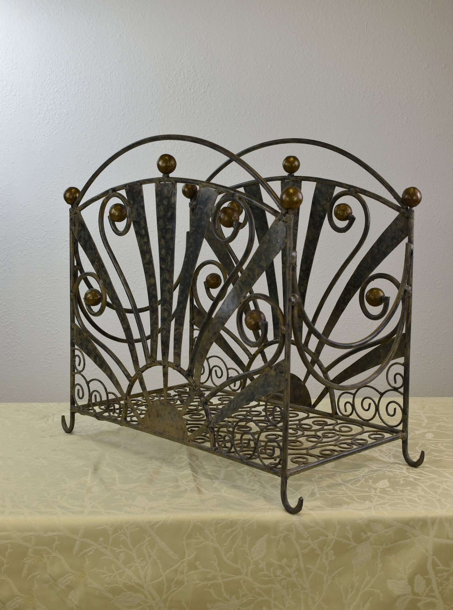 Hand Forged Indoor Wrought Iron Firewood Storage - Etsy