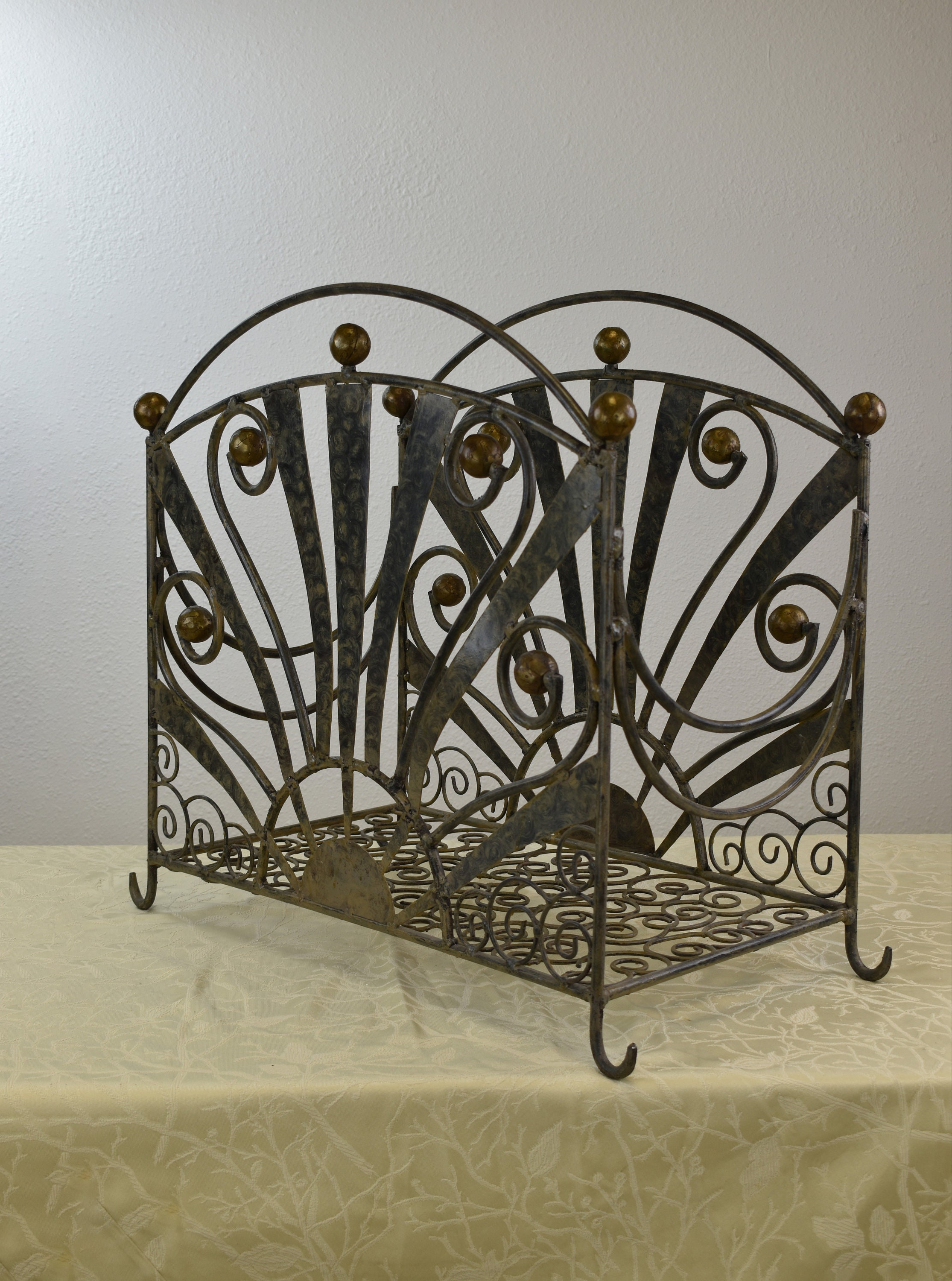 Hand Forged Indoor Wrought Iron Firewood Storage - Etsy