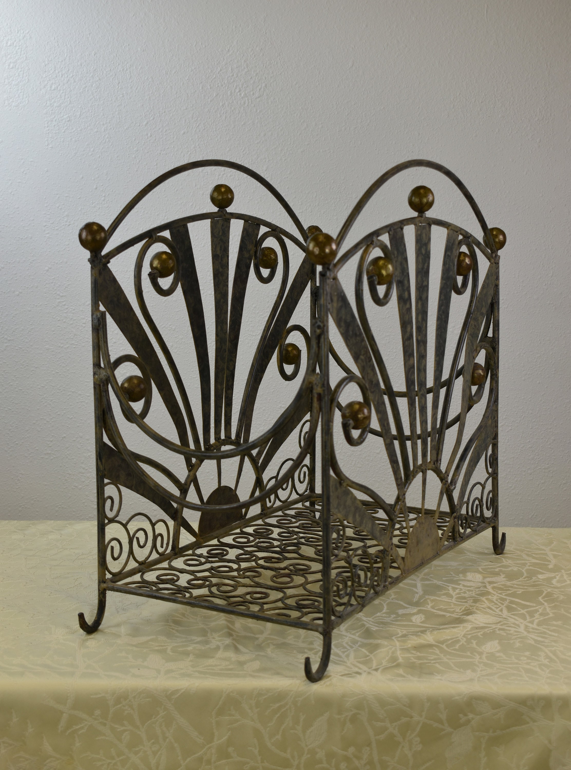 Hand Forged Indoor Wrought Iron Firewood Storage - Etsy