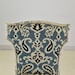 French Country Style Blue Paisley Accent Chair (set 2) - Etsy