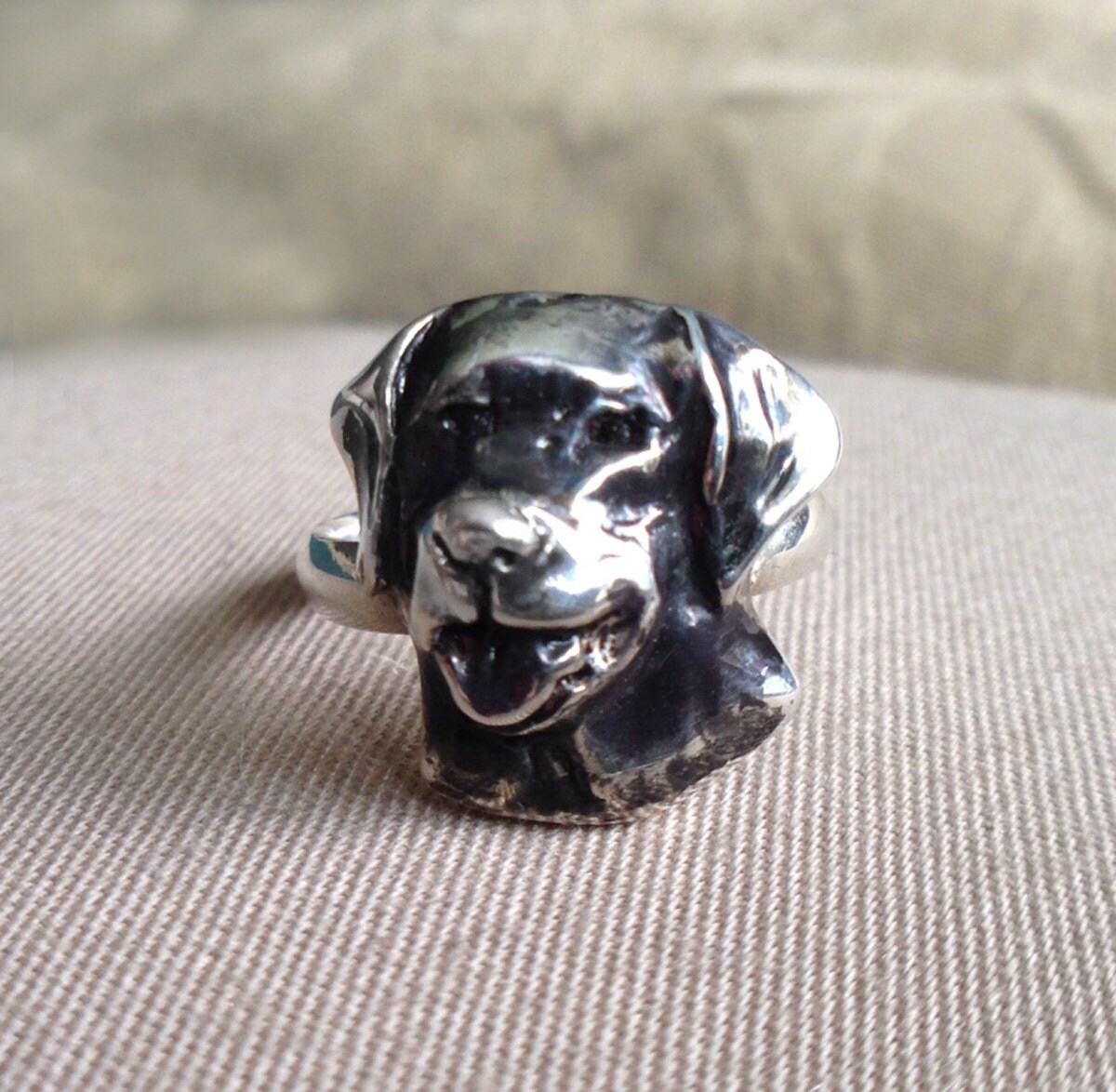 Labrador Retriever Ring Lab Lover Dog Jewelry Pet Parent Gift Memorial ...