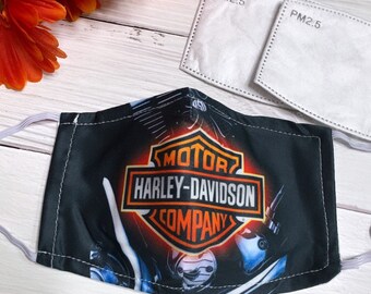Harley davidson mask | Etsy