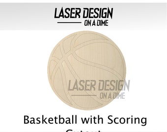 Wooden Basketball Cutout | Etsy