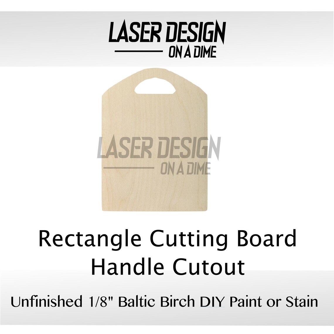 Rectangle Cutting Board Wooden Cutout Kitchen Blank DIY - Etsy