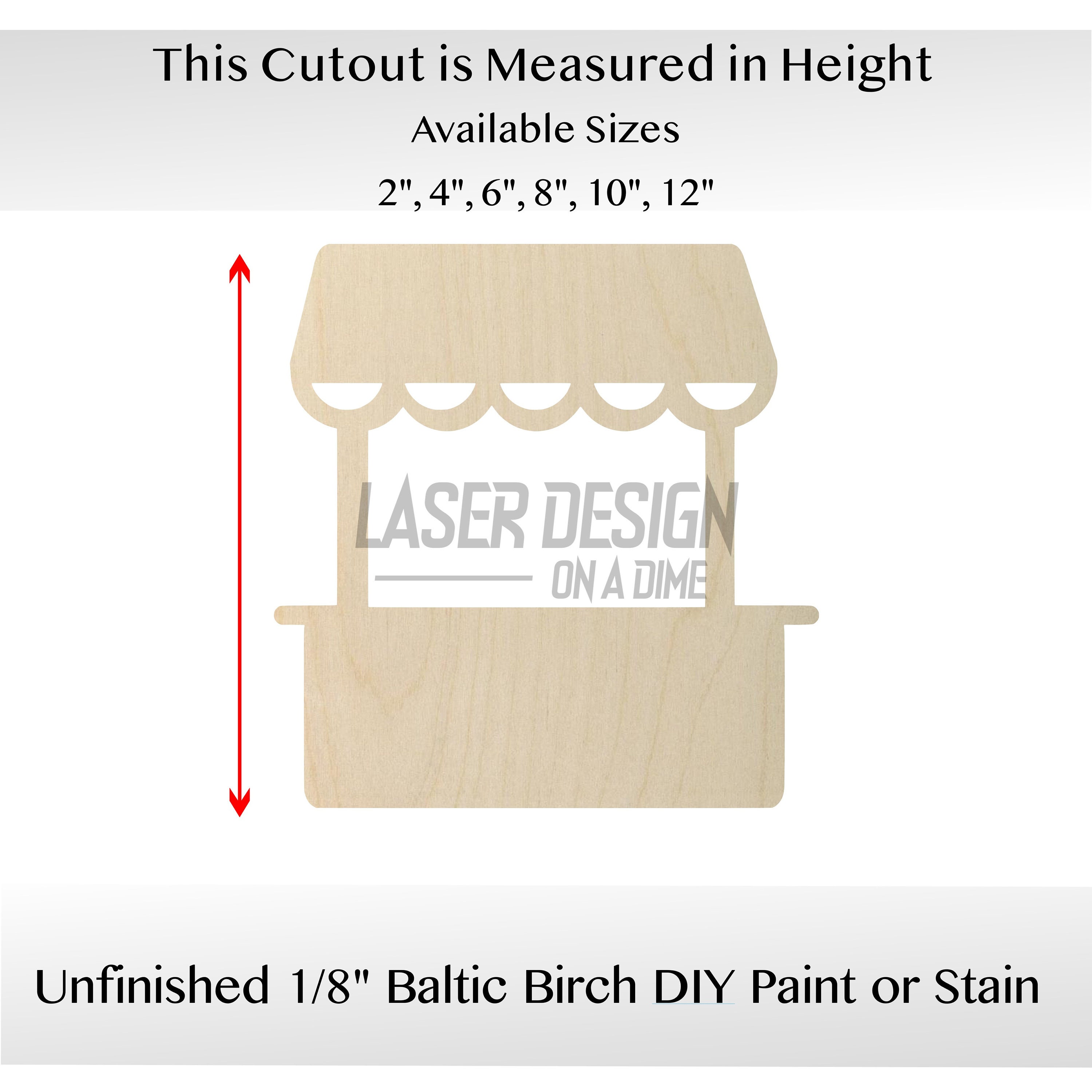 Wooden Cutout Stand Wooden Blank DIY Craft Paint Party - Etsy