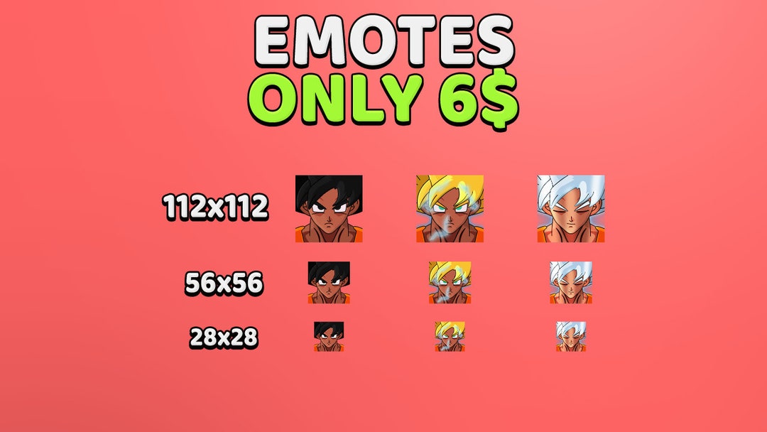 Custom Professional Streaming Emotes [digital] - Etsy