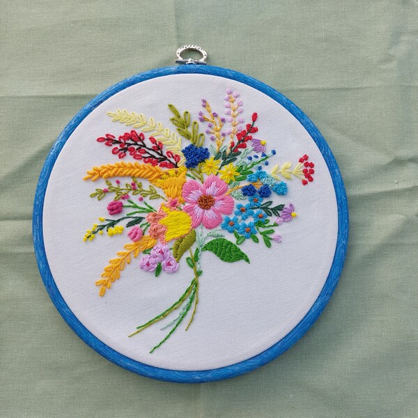 Finished Embroidery - Etsy UK