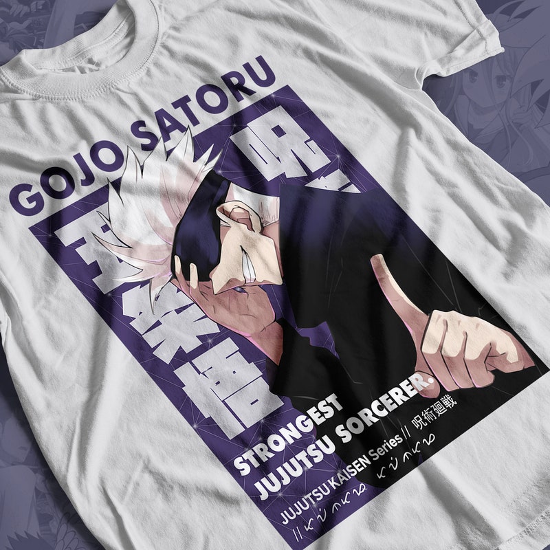 Satoru Gojo Shirt - Etsy
