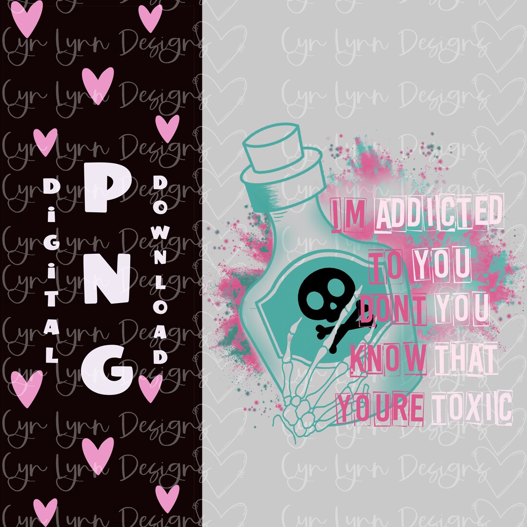 Poison Toxic Digital Download Png - Etsy