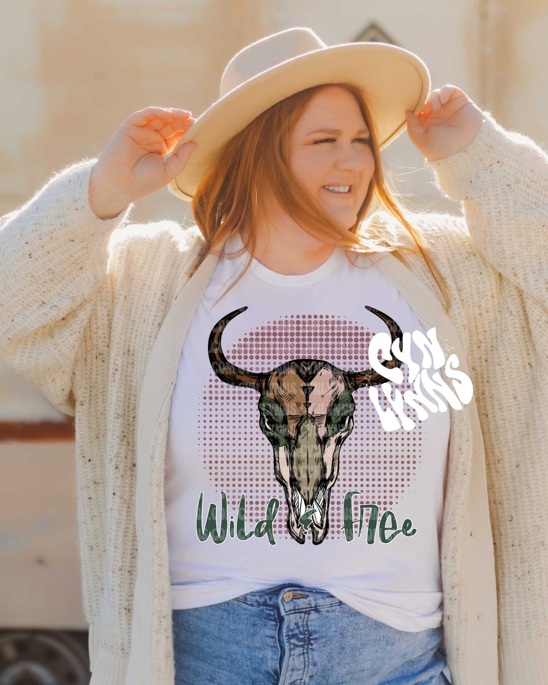 Wild Free Western Design Digital Download Png - Etsy