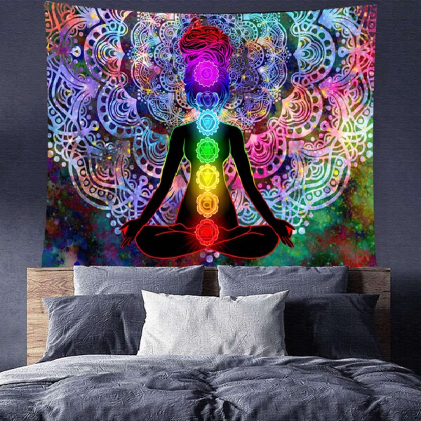 Yoga Tapestry - Etsy