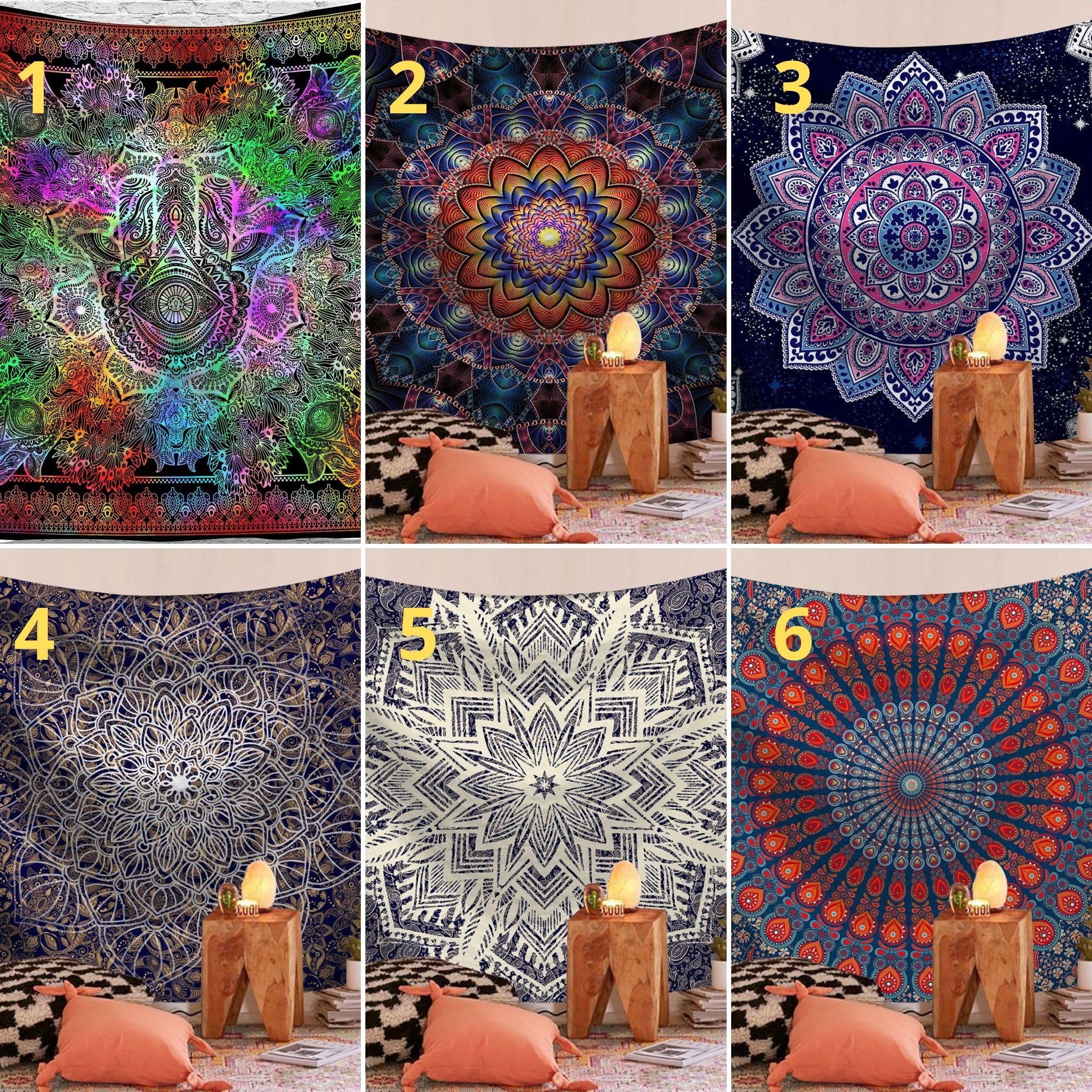 Colorful Cotton Wall tapestriesWall Hanging for RoomWall | Etsy