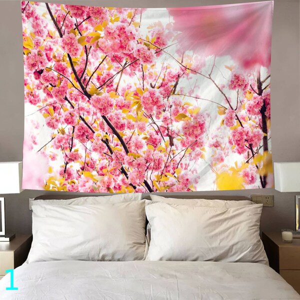 Cherry Blossom Tapestry - Etsy