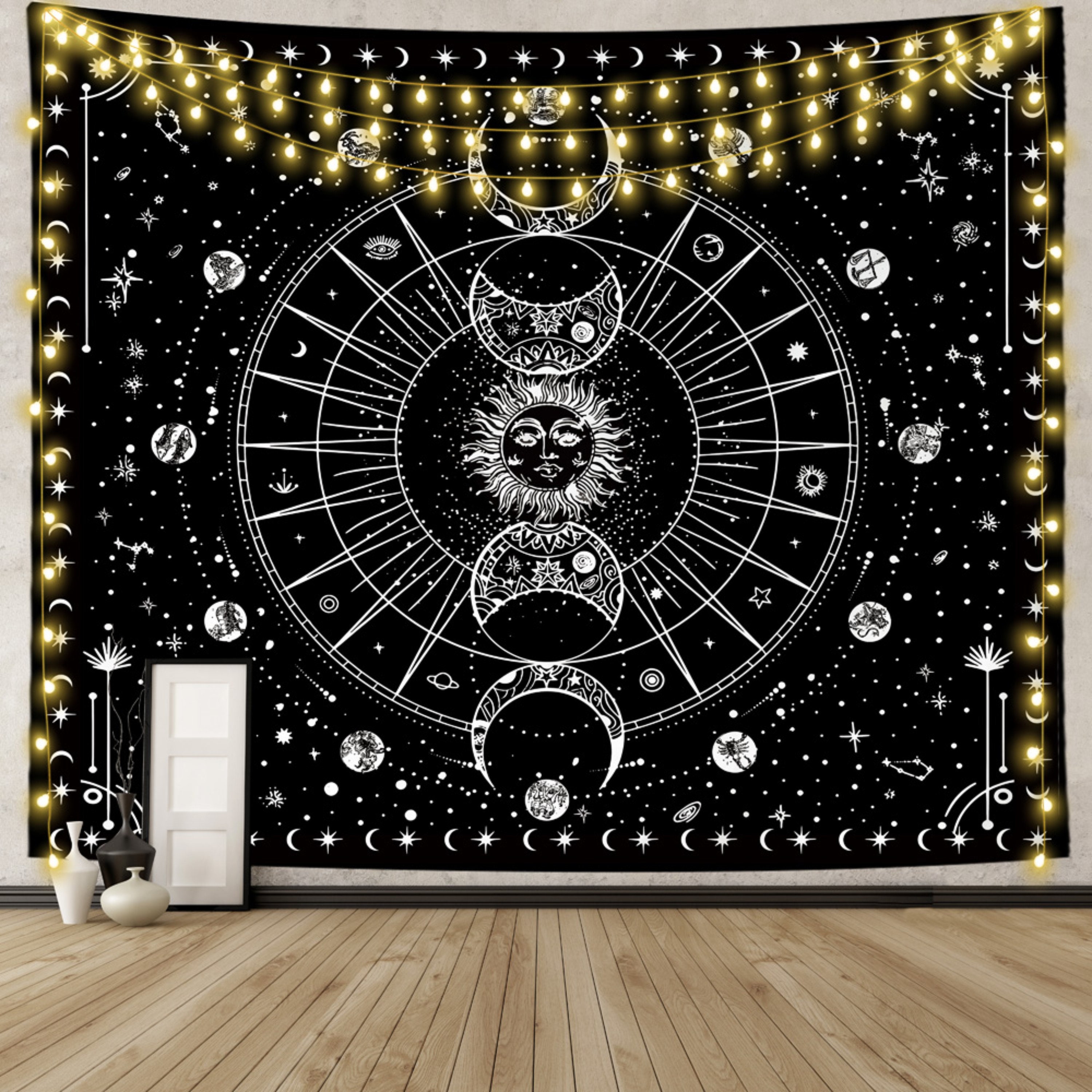 Sun Tapestry Background