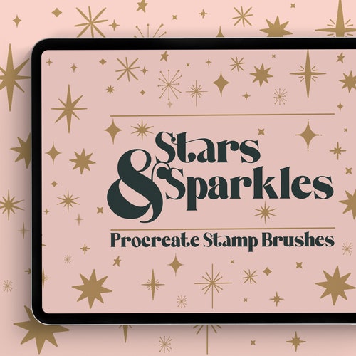 Ipad Lettering Collection Procreate Brush BBL Metallic | Etsy