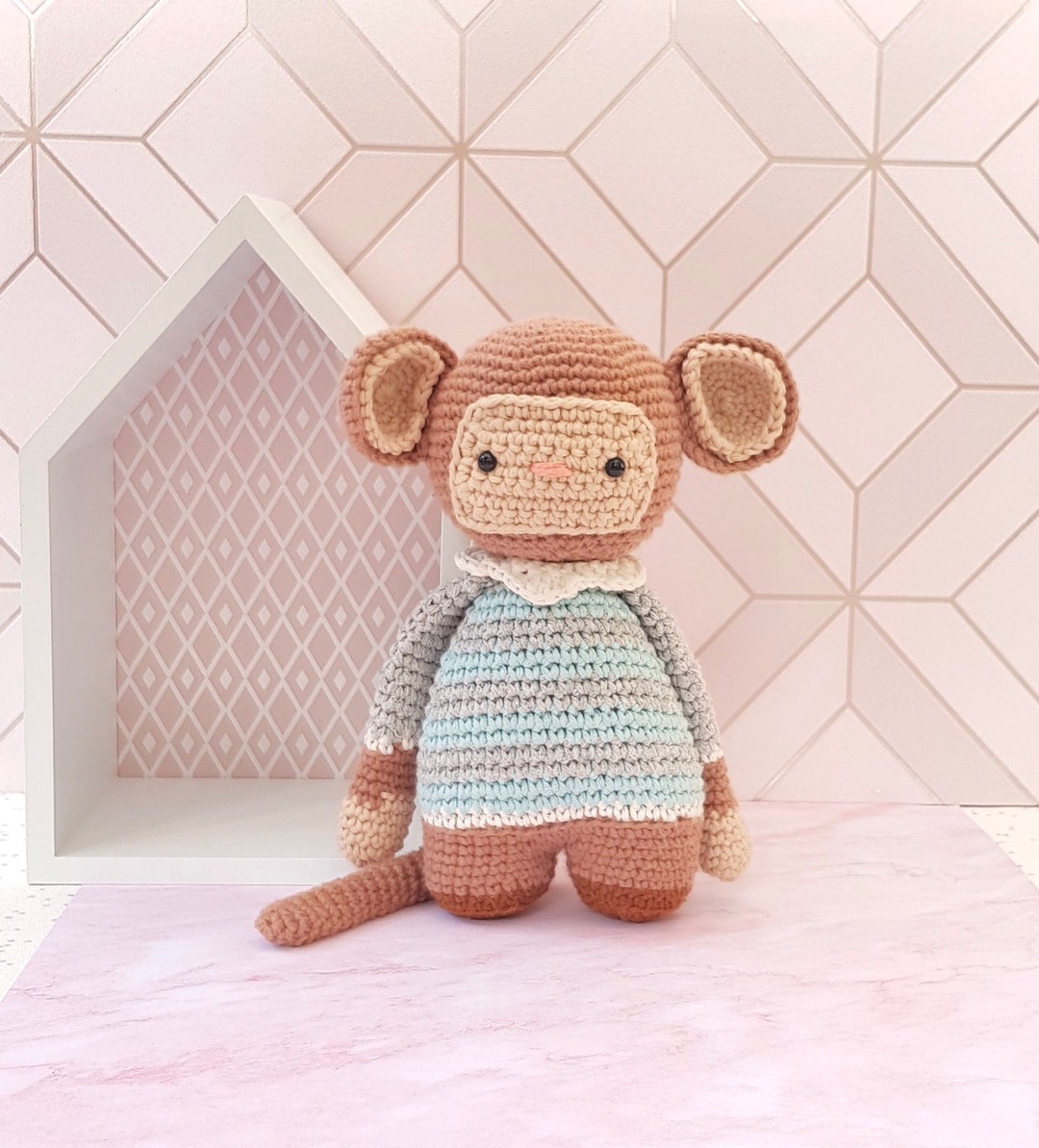 Amigurumi Monkey Pattern / Marlow Monkey (english) - Etsy
