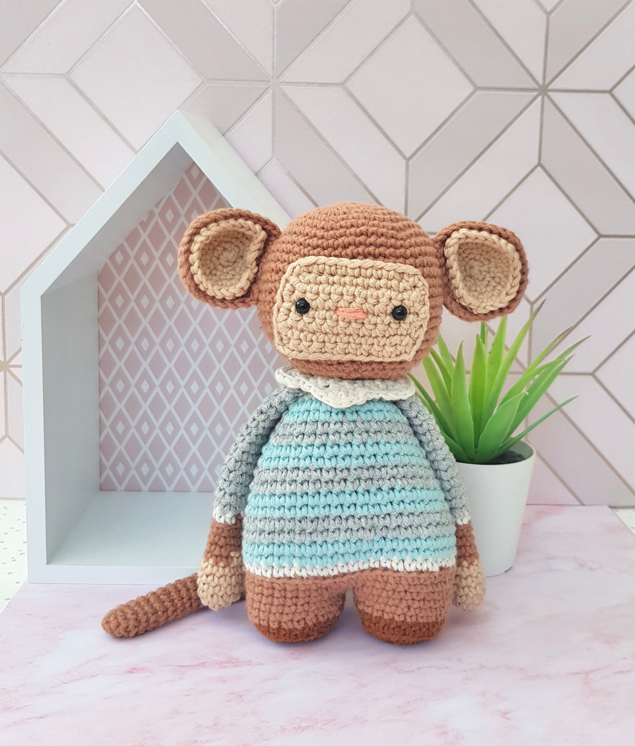 Amigurumi Monkey Pattern / Marlow Monkey english - Etsy