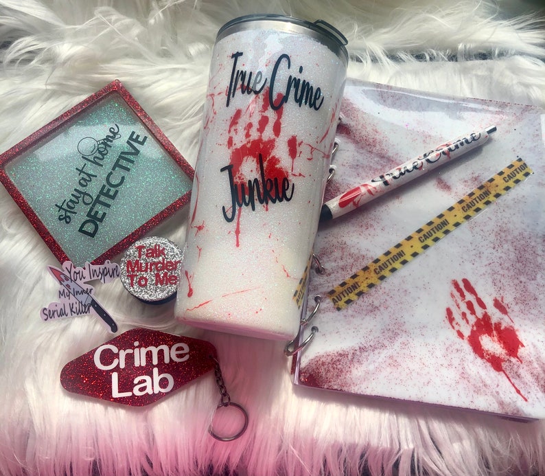 True Crime Gift Box, True Crime Tumbler, Serial Killer Gift Box, Serial ...