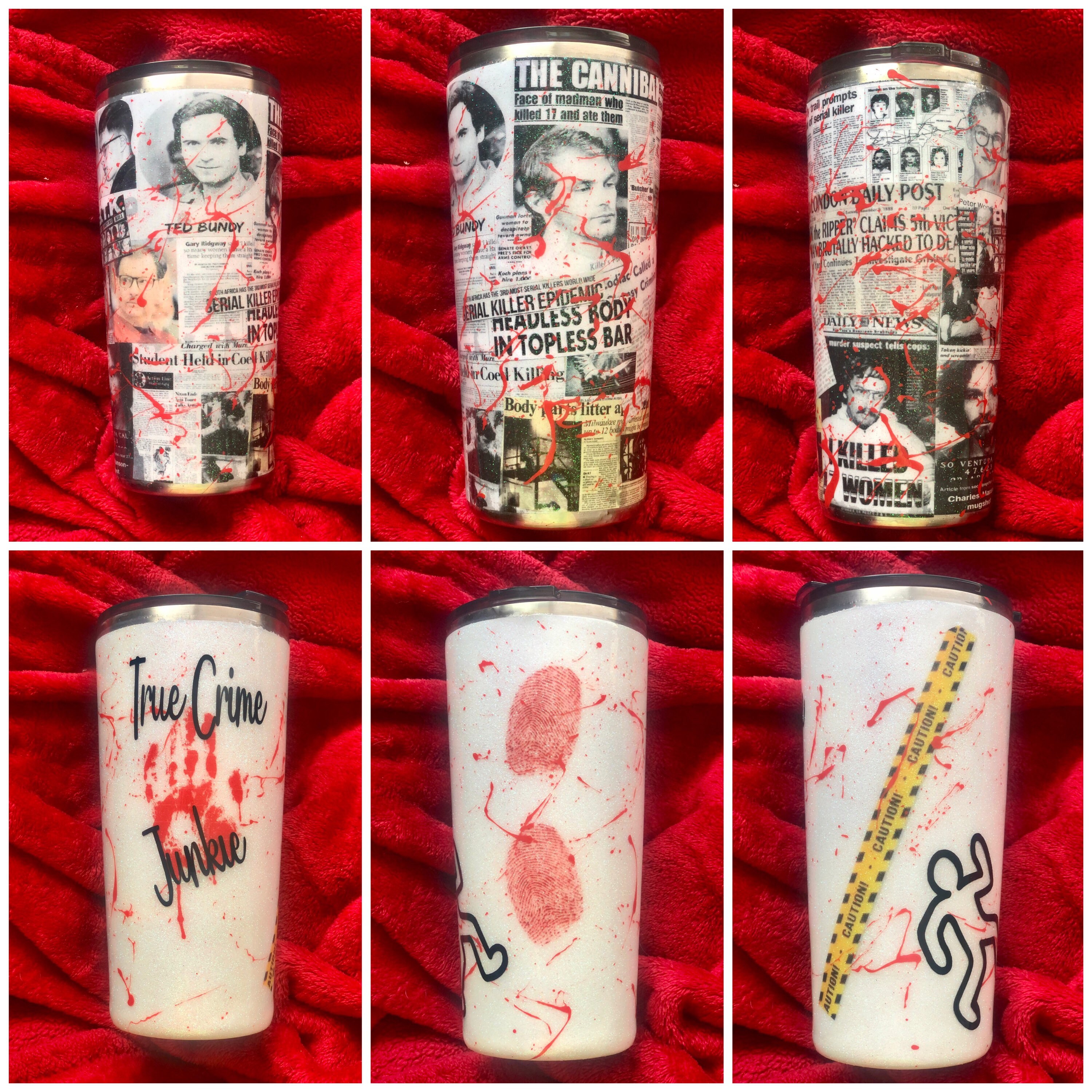 True Crime Gift Box, True Crime Tumbler, Serial Killer Gift Box, Serial ...