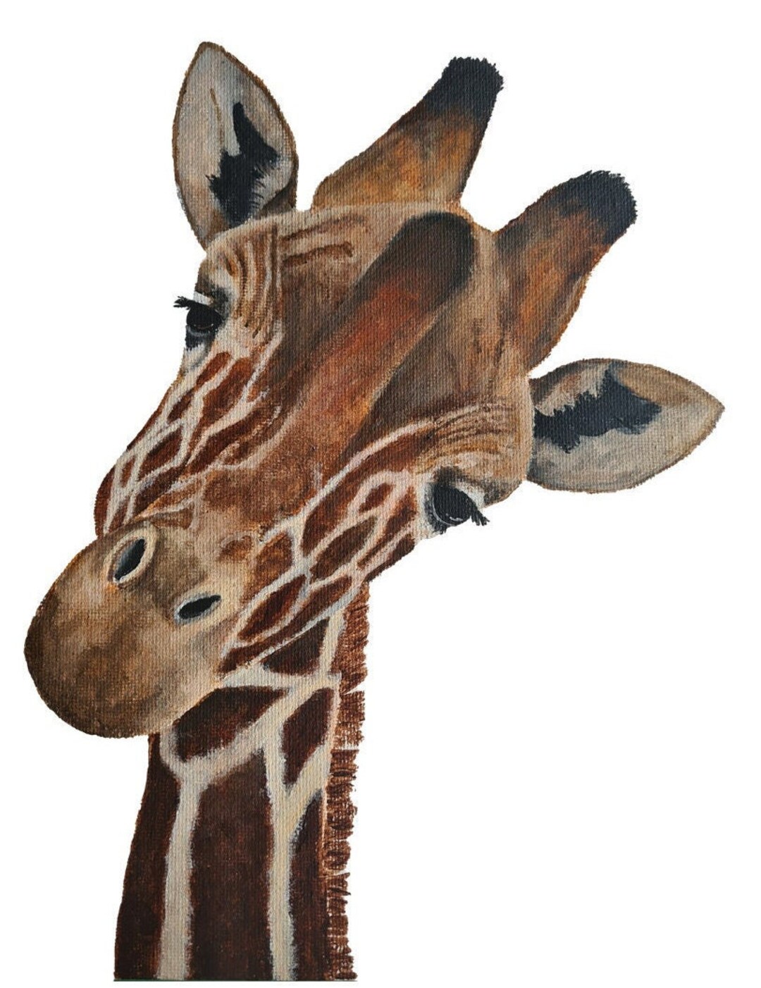 A4 Giraffe Print Picture - Etsy UK