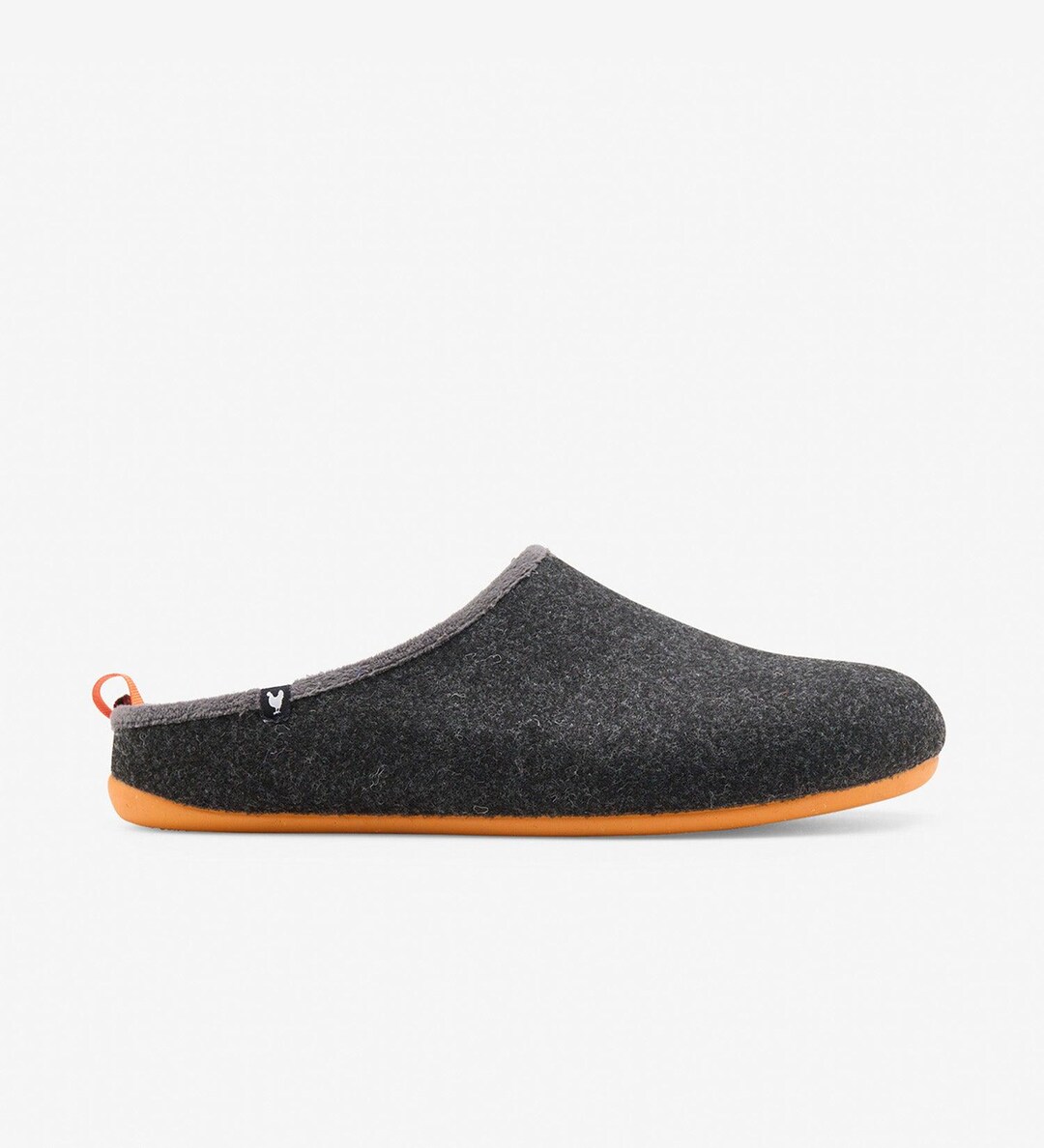 Pitas Eco Felt Mule Slippers, Contrast Rubber Soles - Etsy UK