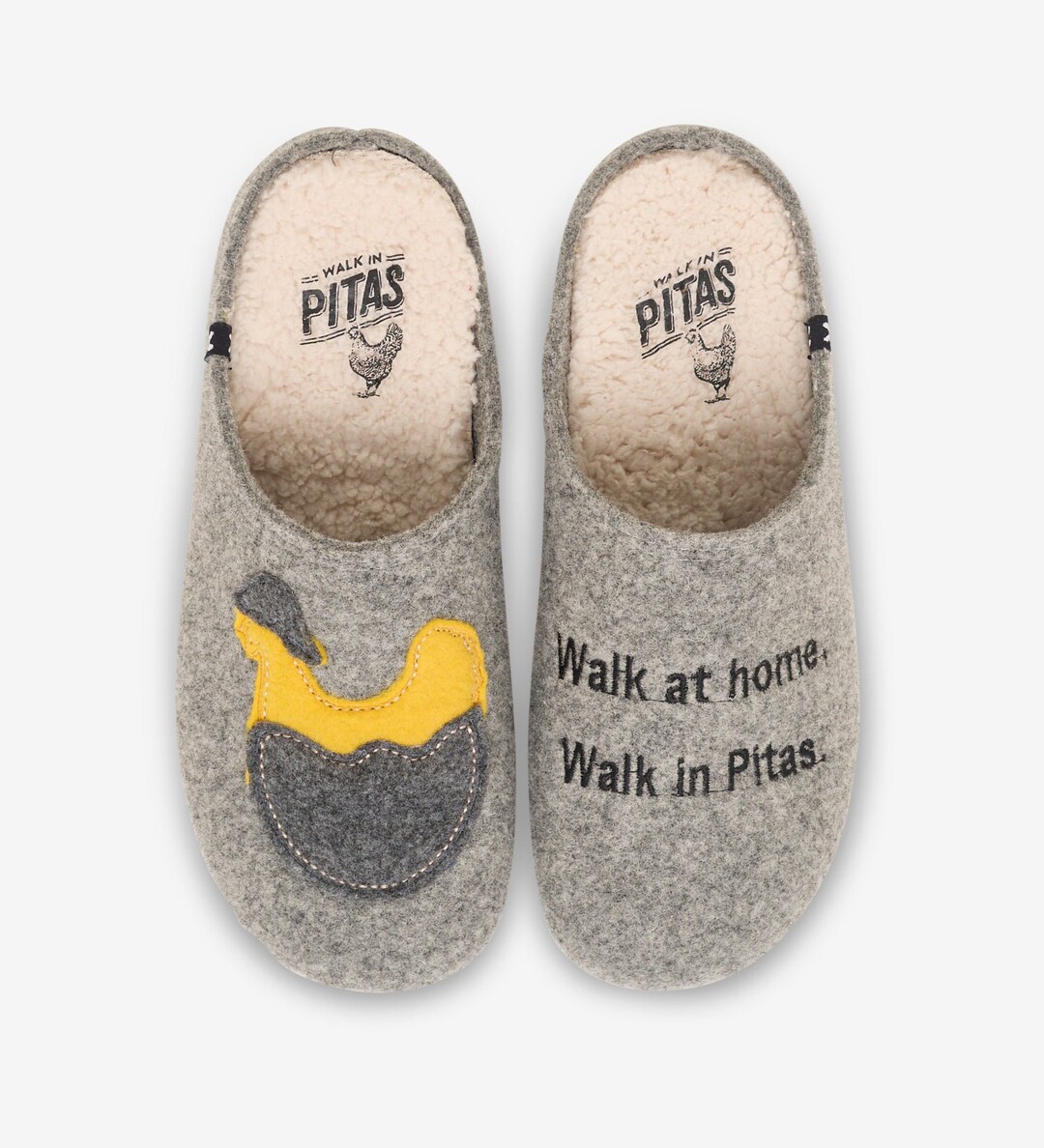 Pitas Chick Wool Mule Slippers - Etsy