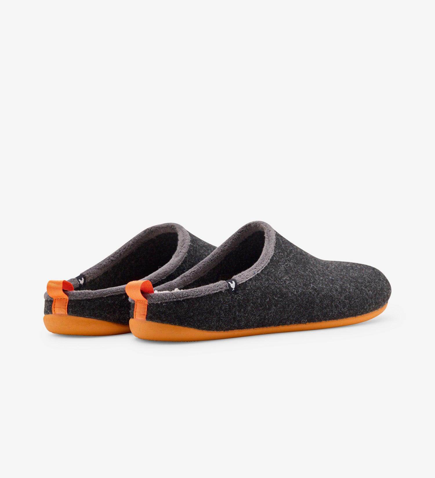 Pitas Eco Felt Mule Slippers, Contrast Rubber Soles - Etsy UK