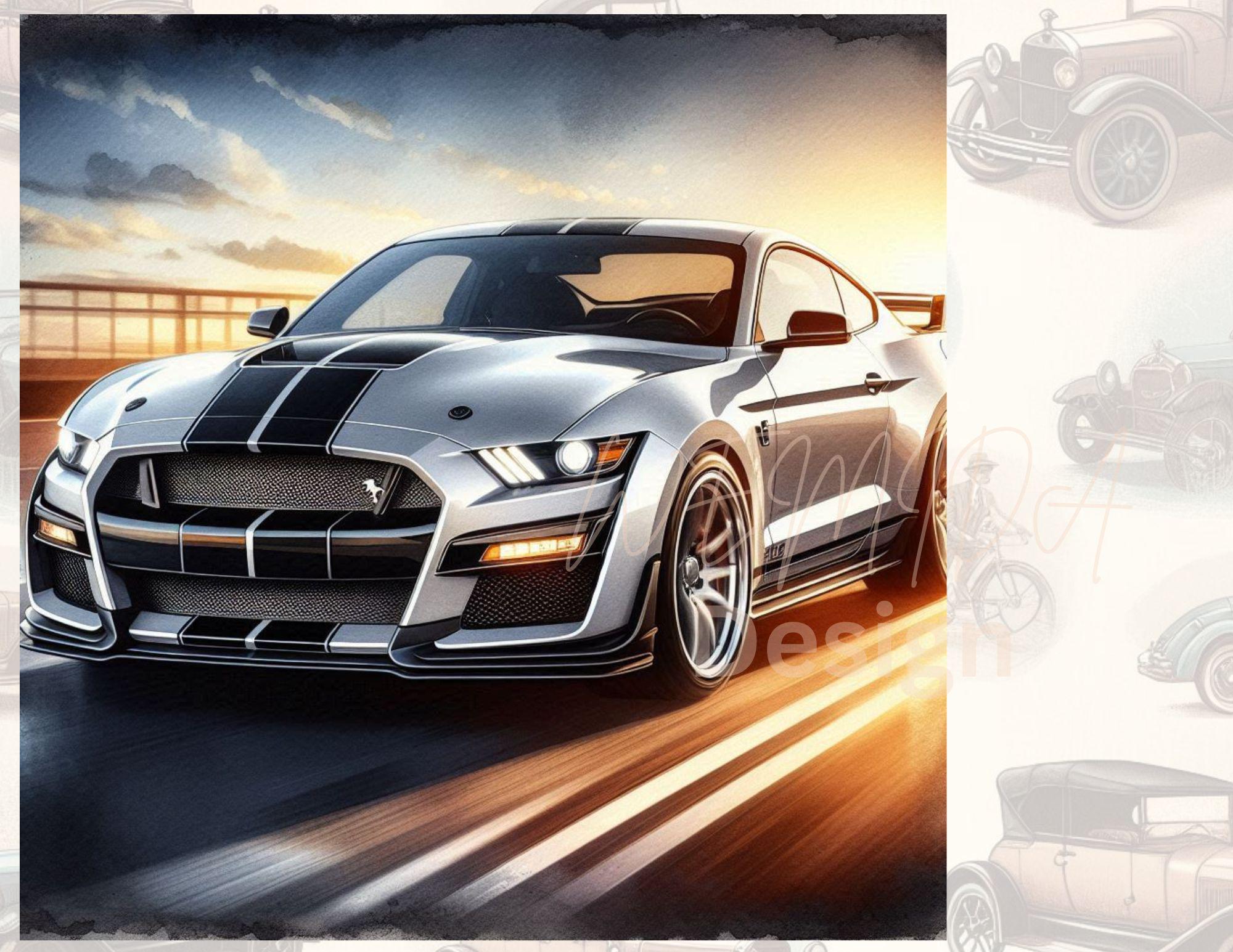 Iconic Cars From Movies & Video Games | 10 JPG Clipart | Digital ...