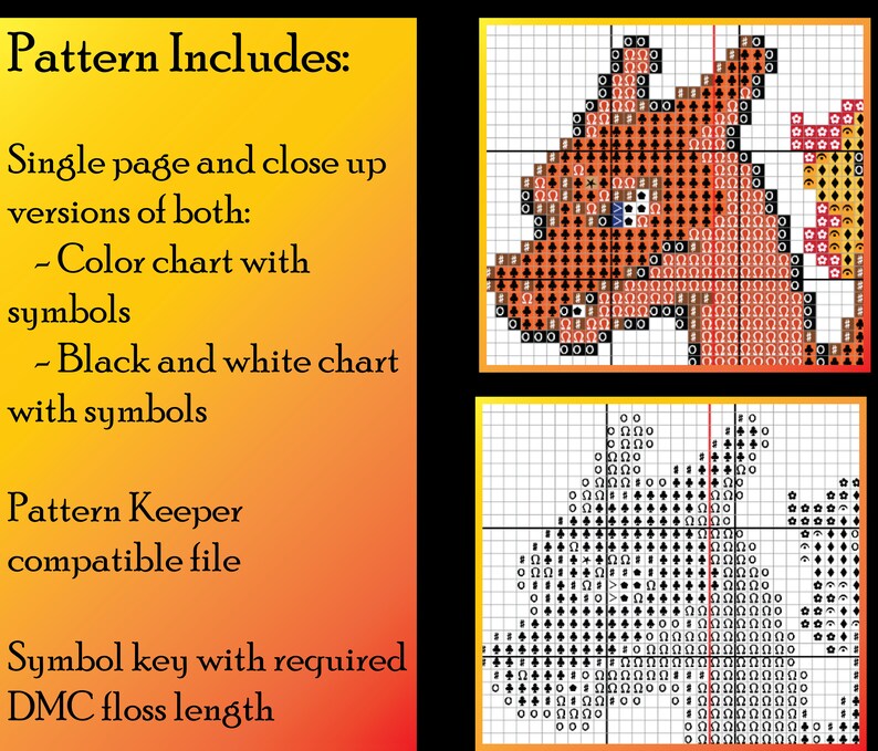 Riolu & Lucario Pokemon Cross Stitch PDF Pattern - Etsy