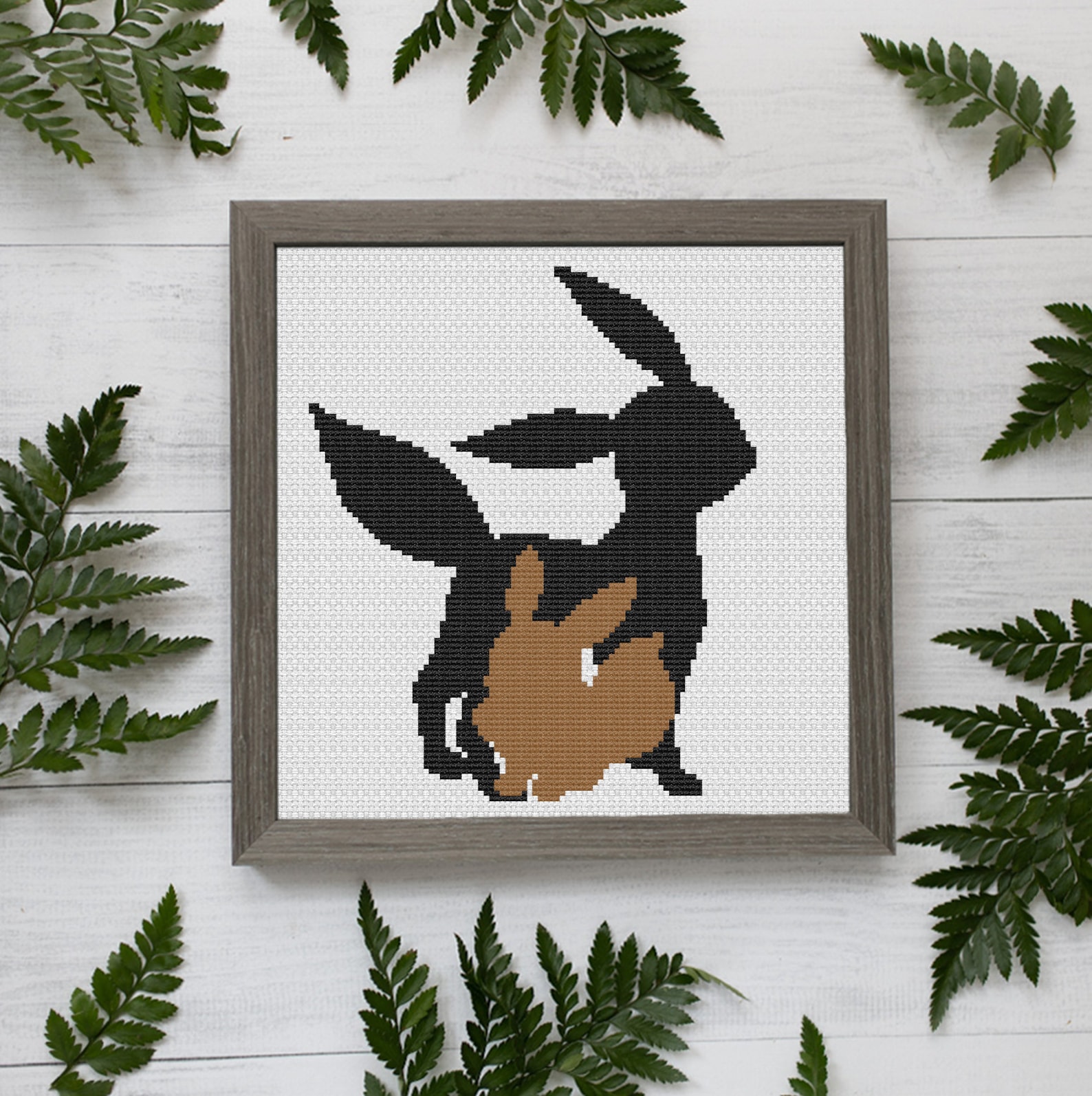 Eevee & Umbreon Pokemon Cross Stitch PDF Pattern - Etsy