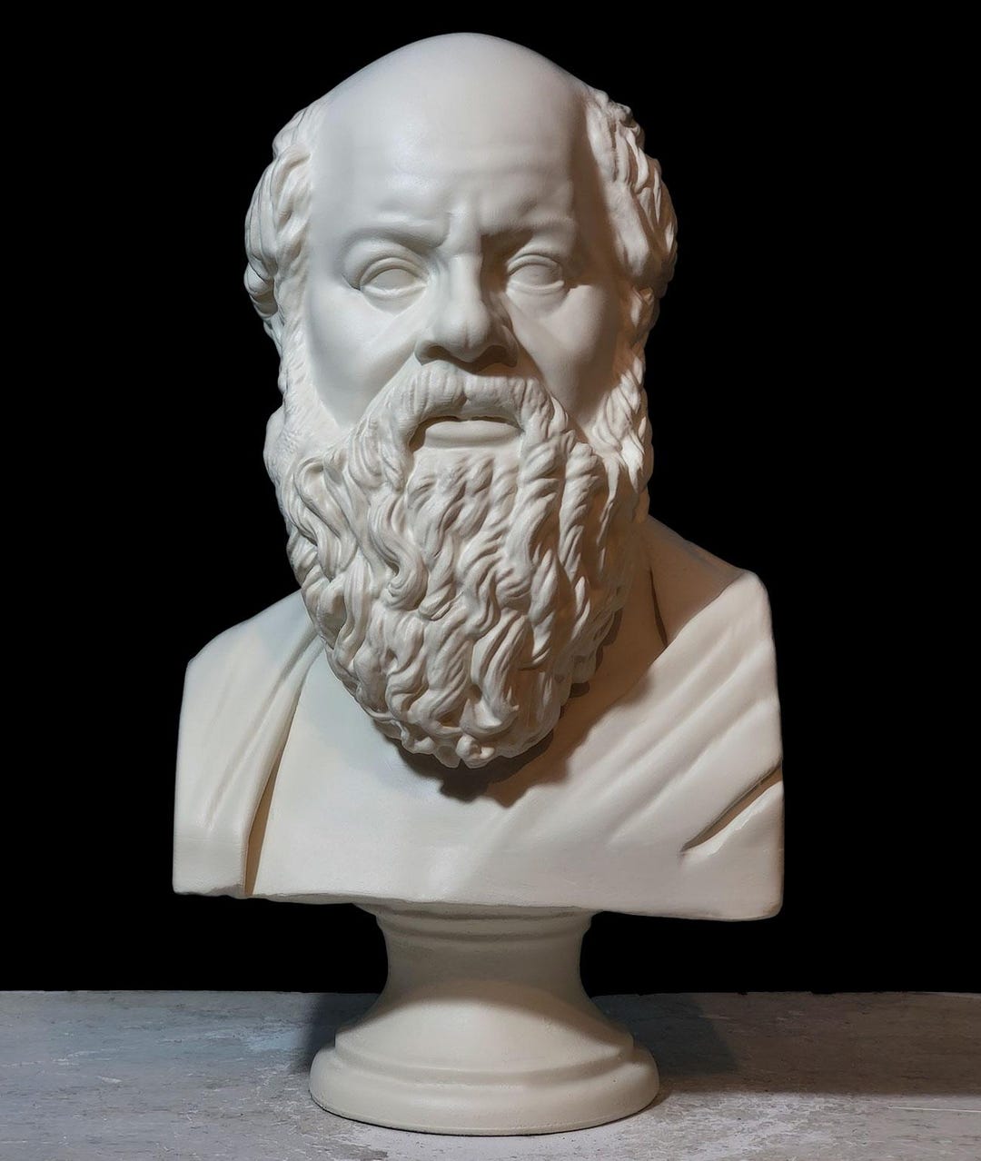 Immortal Socrates: Premium Resin Bust of the Great Greek Philosopher - Etsy