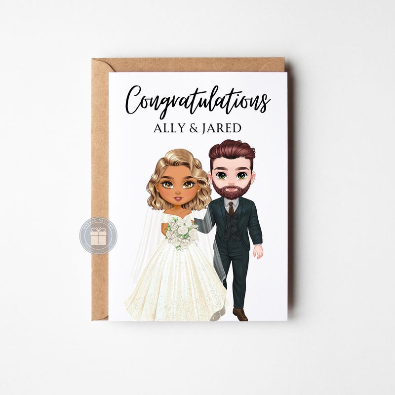 Custom Wedding Card - Etsy