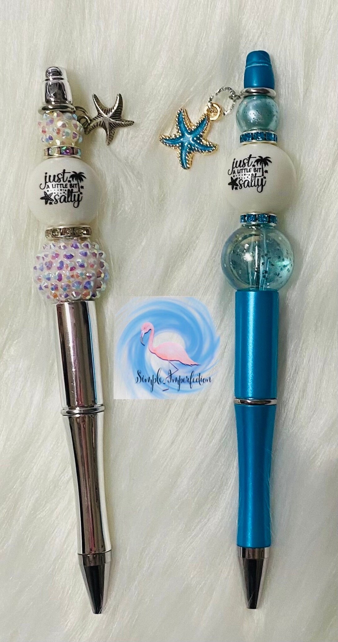 Beaded Pen | Salty Beach | Beach | Pen | Gift for Her | Birthday Gift ...