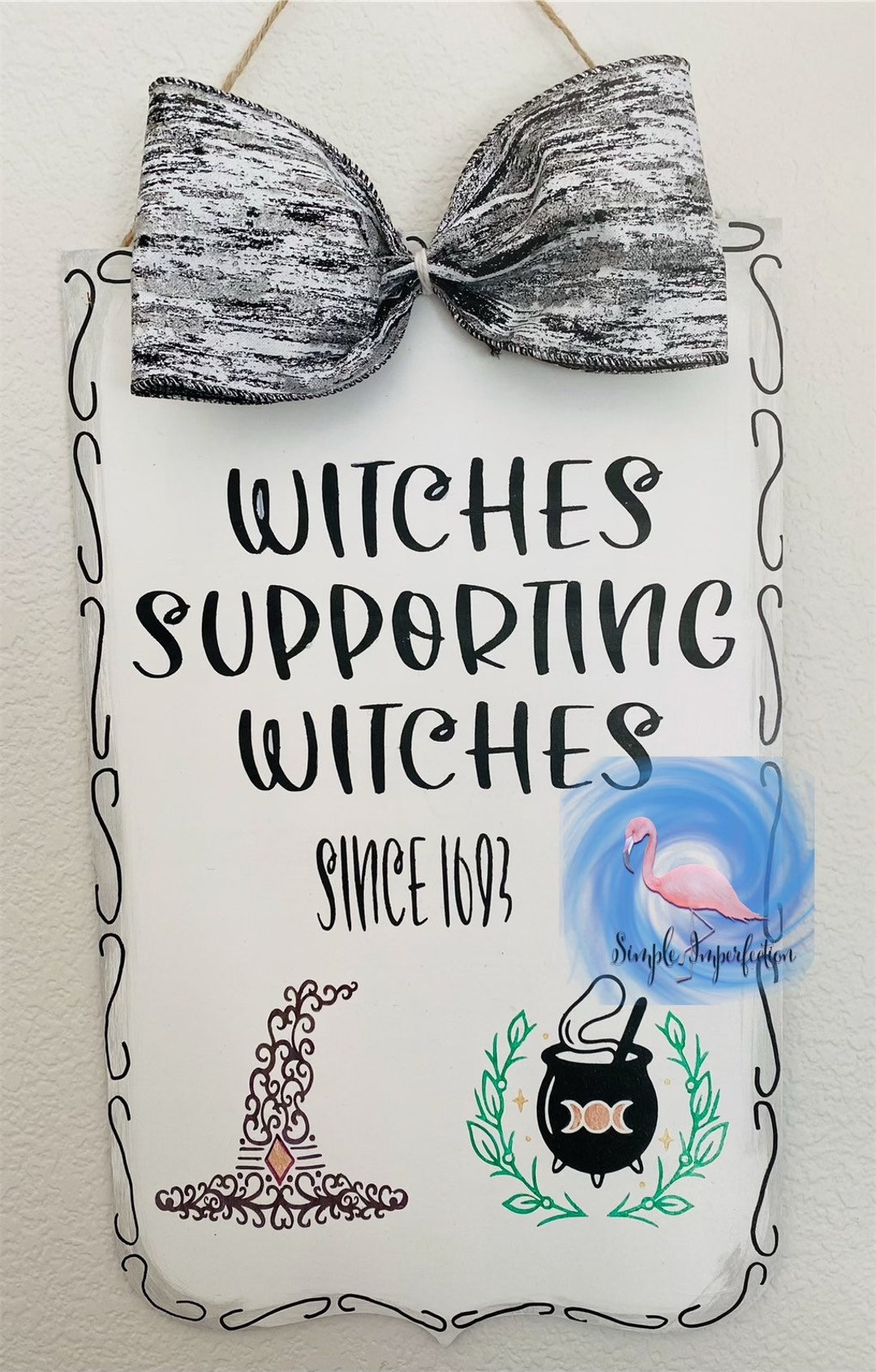 Halloween | Witches | Door Hanger | Decor | Door | Seasonal ...