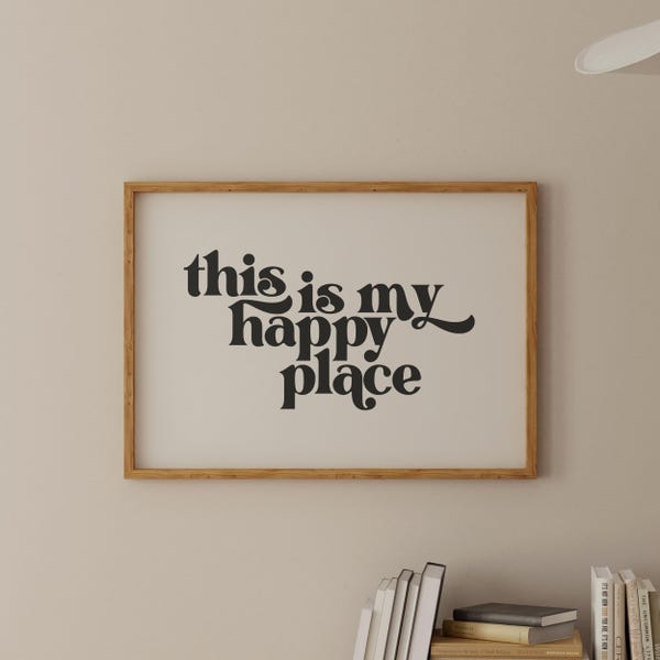 Happy Place Art - Etsy