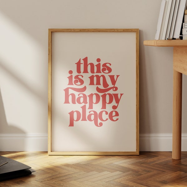 Happy Place Art - Etsy