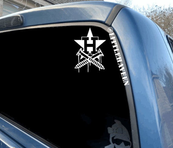 Houston Drip Decal - Etsy