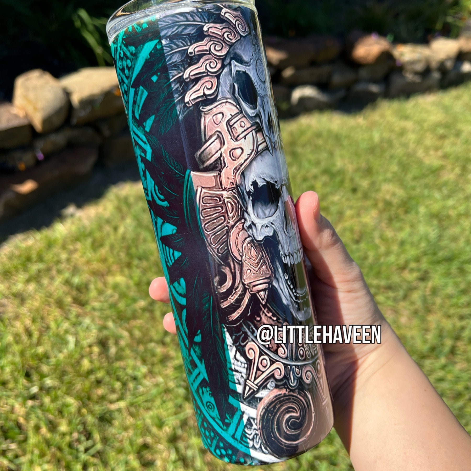 Aztec Calendar Tumbler 20oz - Etsy