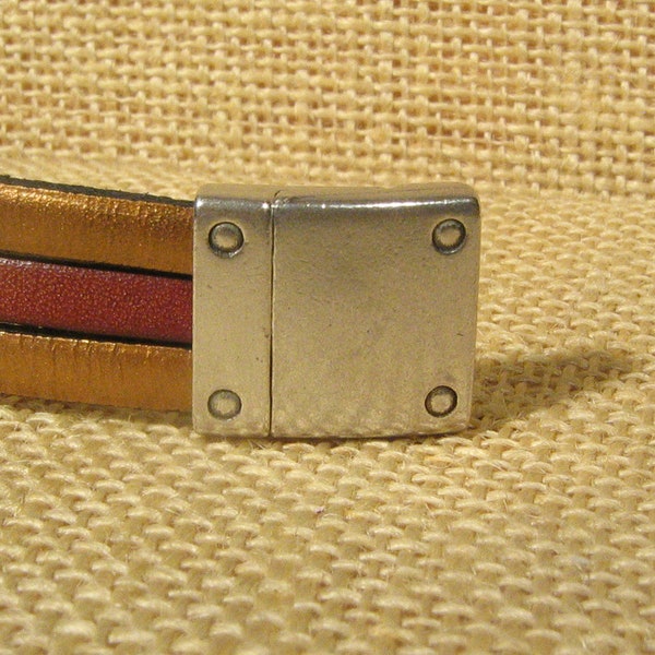 Leather Clasp - Etsy