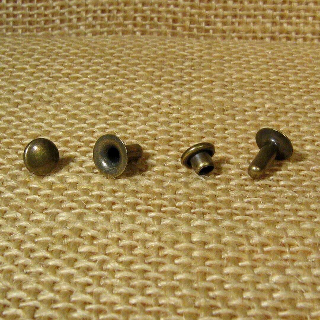 Tierracast 6mm X 7mm Large Rivets - Antique Brass - Choose Your ...
