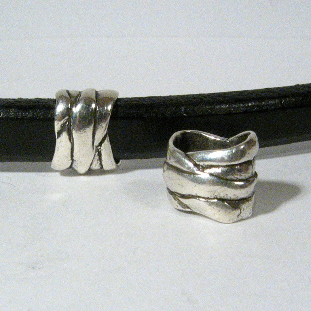 Regaliz Double Knot Spacers - Antique Silver - SP51 - Choose Your ...