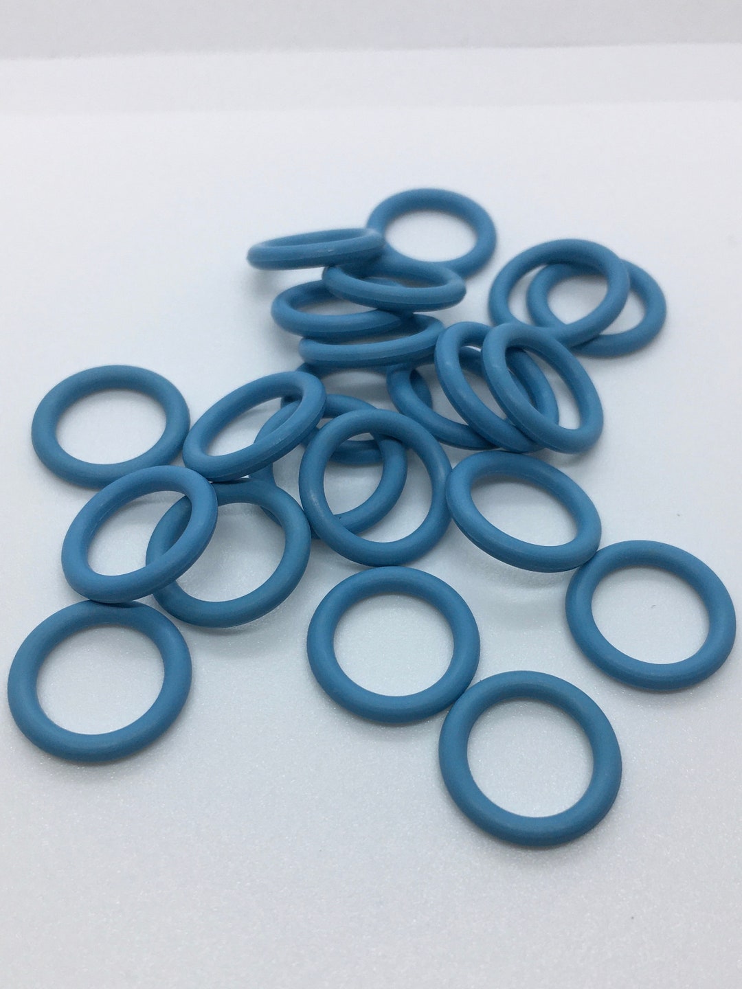 10mm Serenity Blue Rubber O-rings - Etsy