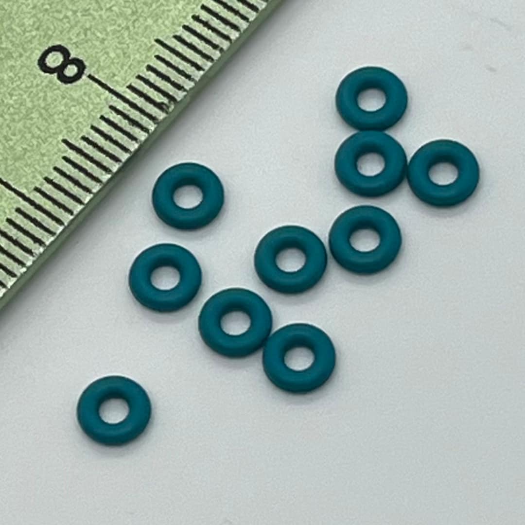 5mm Teal Rubber O-rings - Etsy