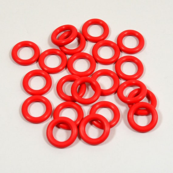 7.25mm Fire Red Rubber O-rings | Etsy