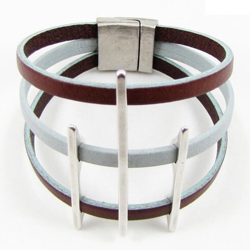 Double and Triple Wide Spacers for 5mm Flat Leather - Choose Your ...