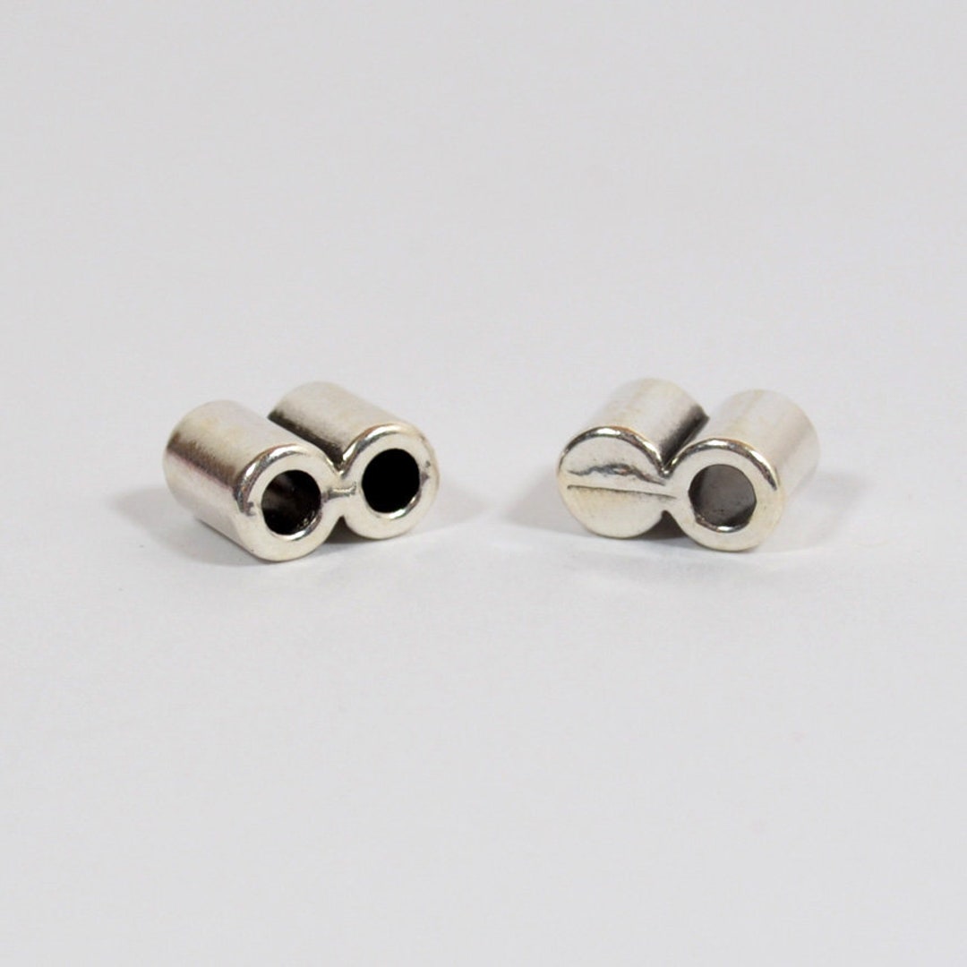 Double Ending Tube for 3mm Round Leather - 3R-EN-N308 - Choose Your ...