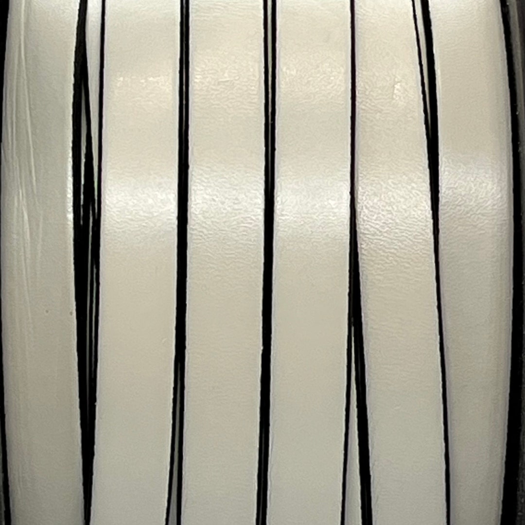 10mm Flat Leather - Cement - L10F-54 - Choose Your Length - Etsy