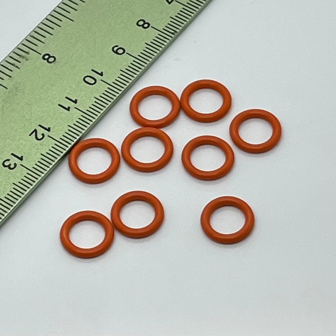 12mm Orange Rubber O-rings - Etsy