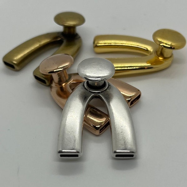 Leather Clasp - Etsy